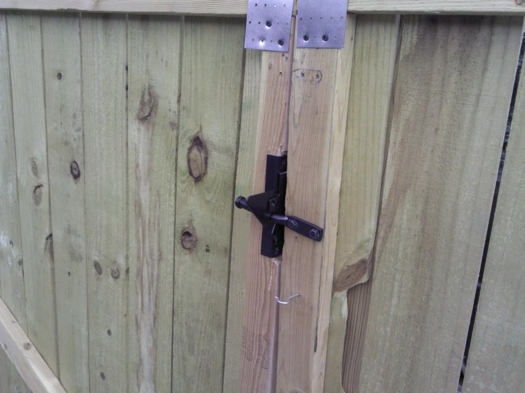 Wooden Double Gate Latch – Renov8z